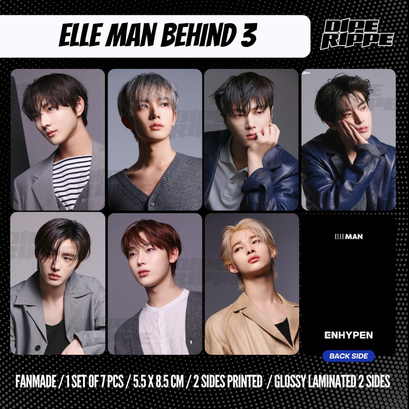 Jual ENH PHOTOCARD - ELLE MAN BEHIND PHOTO SKETCH ENHYPEN | Shopee ...