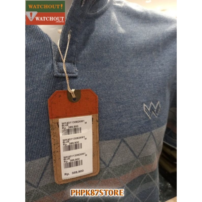 Jual WATCHOUT Kaos pendek pria original | Shopee Indonesia