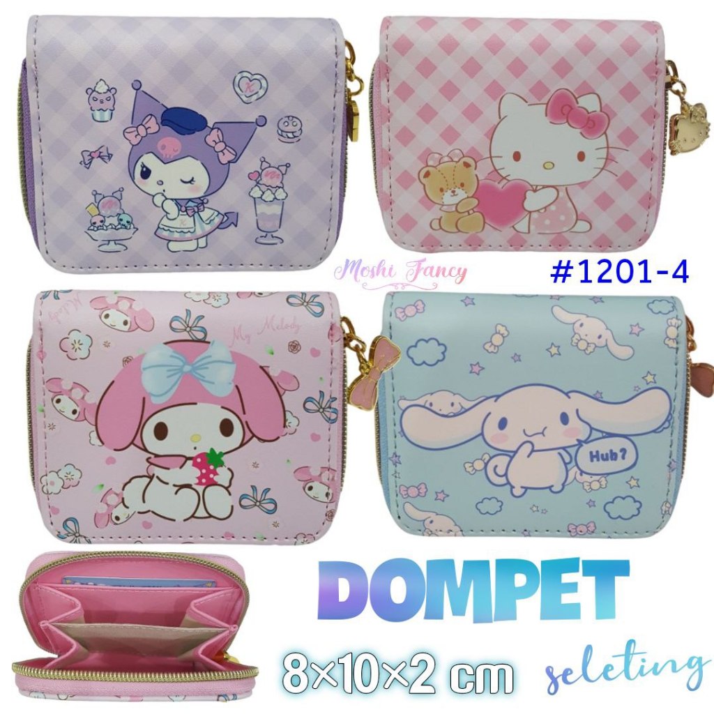 Jual Dompet Sanrio Kuromi Cinnamorol Hello Kitty dan My Melody / Dompet ... Jual Dompet Sanrio Kuromi Cinnamorol Hello Kitty dan My Melody / Dompet ...