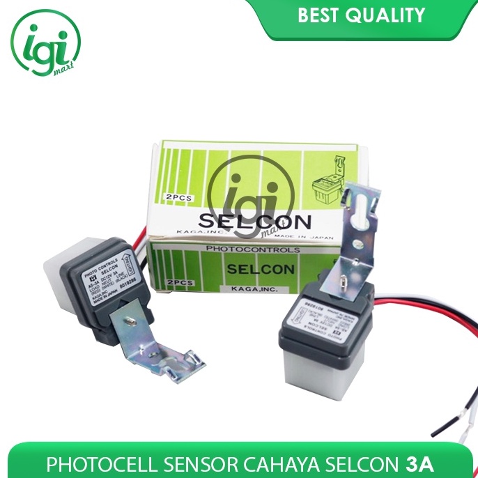 Jual Special Edition PHOTOCELL SENSOR CAHAYA 3A SELCON FOTOCELL ...