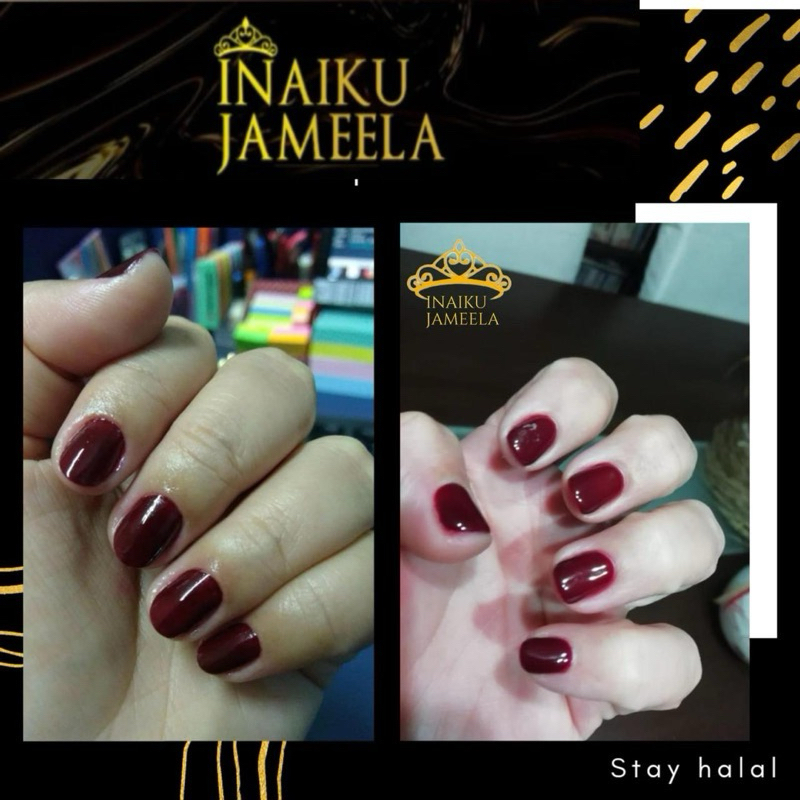 Jual GROSIR INAIKU JAMEELA 1 LUSIN ISI 12pcs / HENNA KUKU WARNA MARON ...