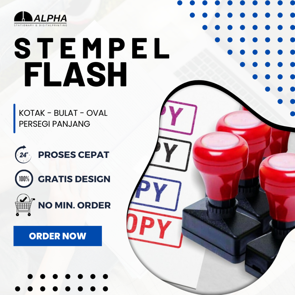 Jual Stempel Flash | Stempel Otomatis | Stempel Otomatis Warna Gratis ...