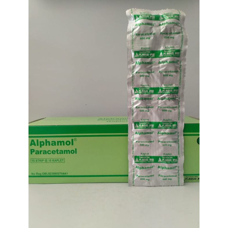Jual Alphamol strip@10kaplet | Shopee Indonesia