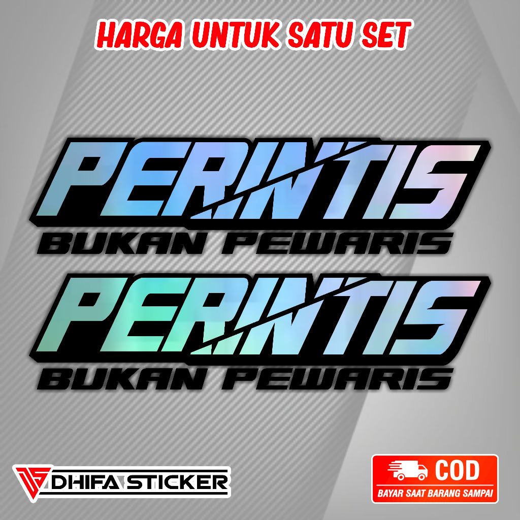 Jual STIKER CUTTING PERINTIS BUKAN PEWARIS STIKER VARIASI MOTOR ...