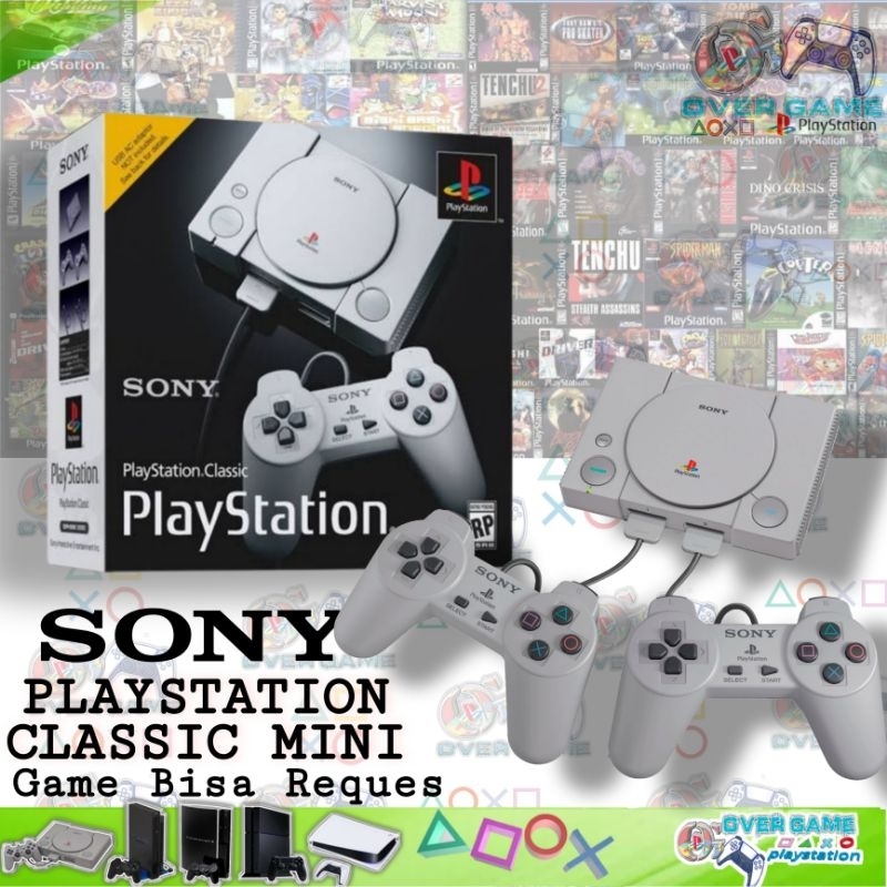 Jual Playstation One PS1 CLASSIC MINI | Shopee Indonesia