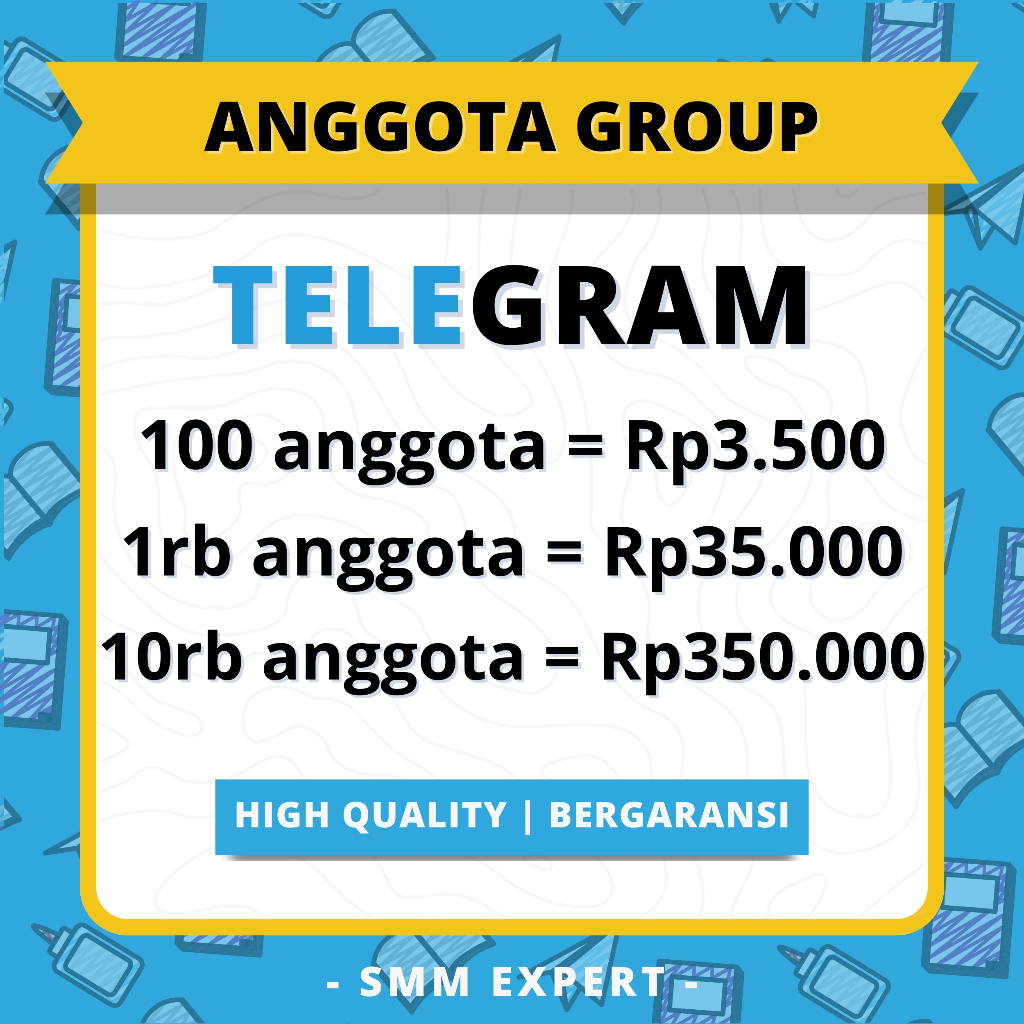 Jual Member Group Channel Telegram Member Permanen - Untuk Menambah Anggota Grup Telegram ...