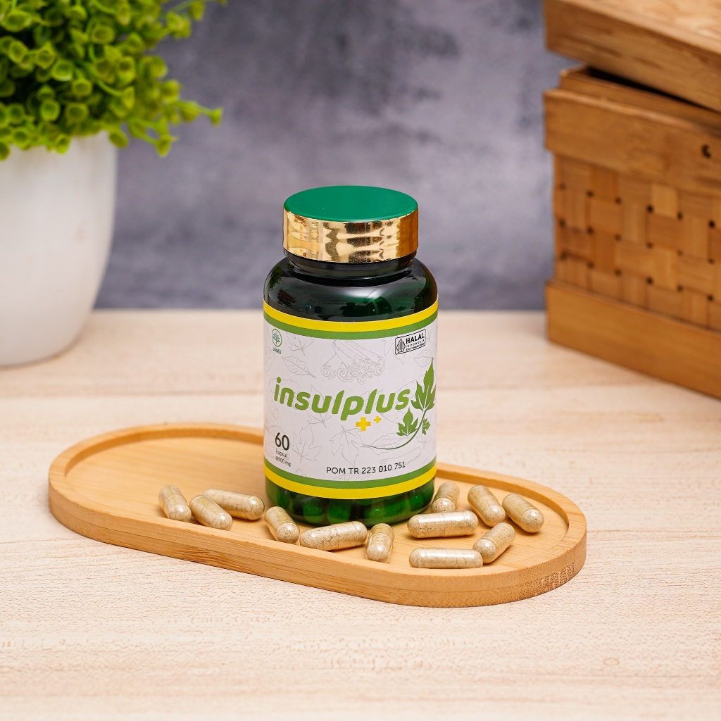 Jual Herbal Insulplus Diabetes BPOM 1 Botol | Shopee Indonesia