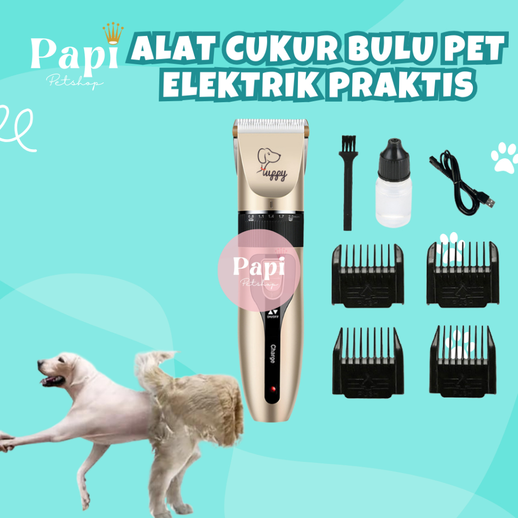 Jual Alat Cukur 4 in 1 Bulu Kucing Anjing Pencukur Rambut Kucing ...