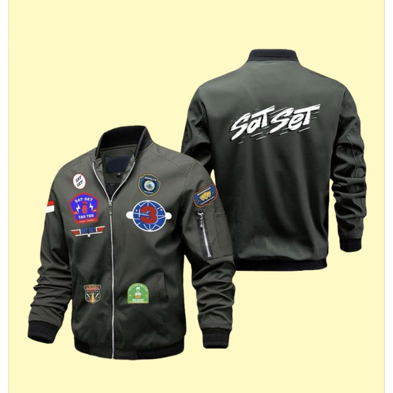 Jual JAKET BOMBER PRIA VIRAL TOP GUN TASTES SAT SET GANJAR MAHFUD ... Jual JAKET BOMBER PRIA VIRAL TOP GUN TASTES SAT SET GANJAR MAHFUD ...