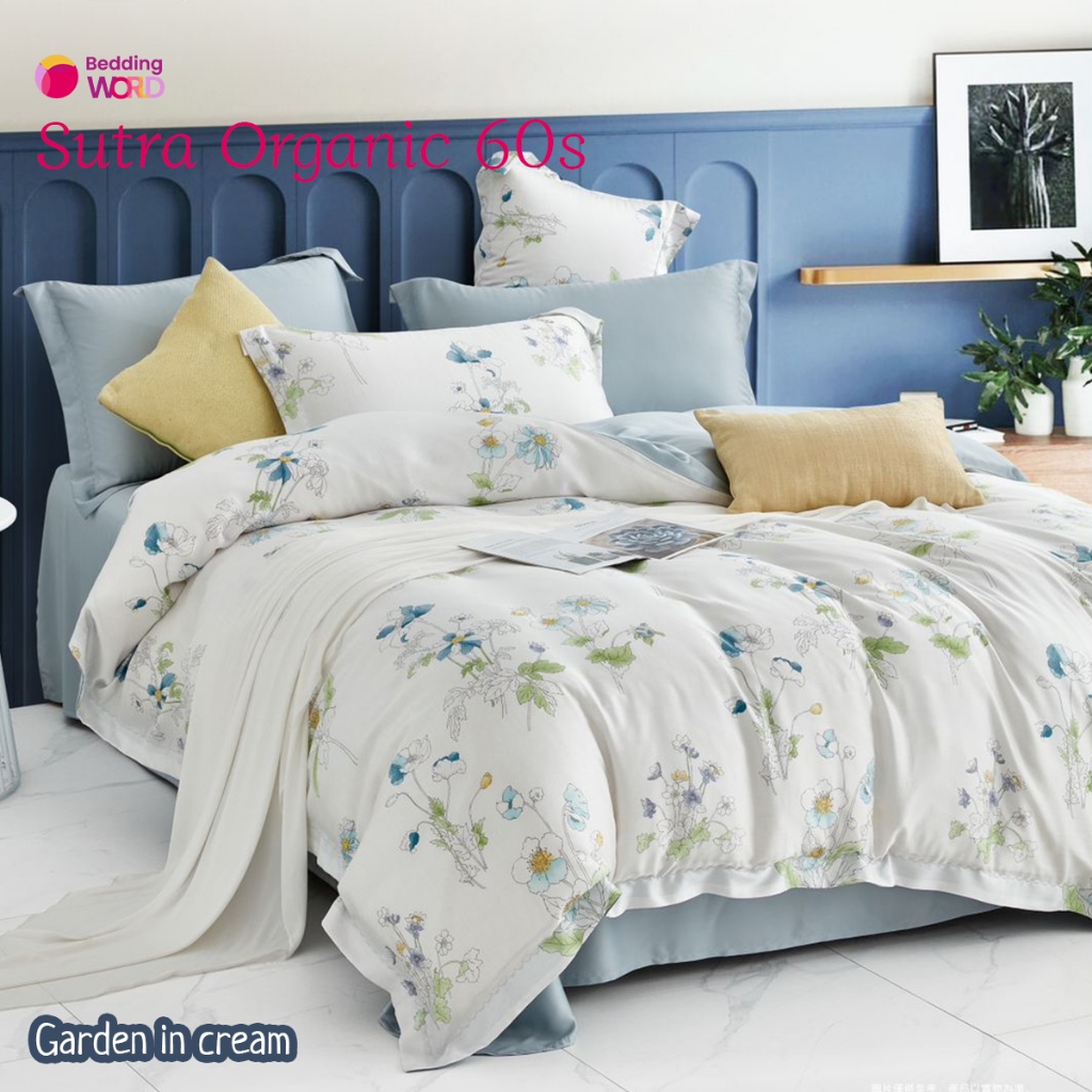 Jual Sprei Set Sutra Organic 60s / Sprei Sutra Silk Serat Bamboo ...