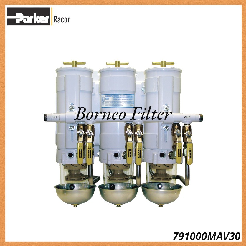 Jual 791000MAV30 Parker Racor Genuine Marine Fuel Filter Water ...