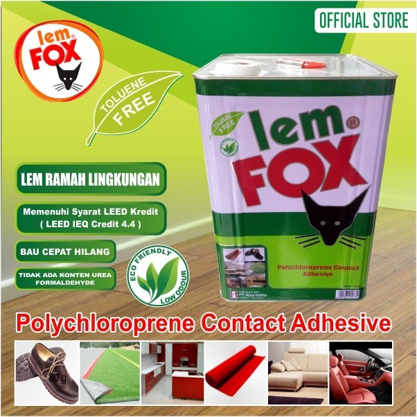 Jual Lem Fox Hijau Blek 15 kg / Lem Ramah Lingkungan | Shopee Indonesia