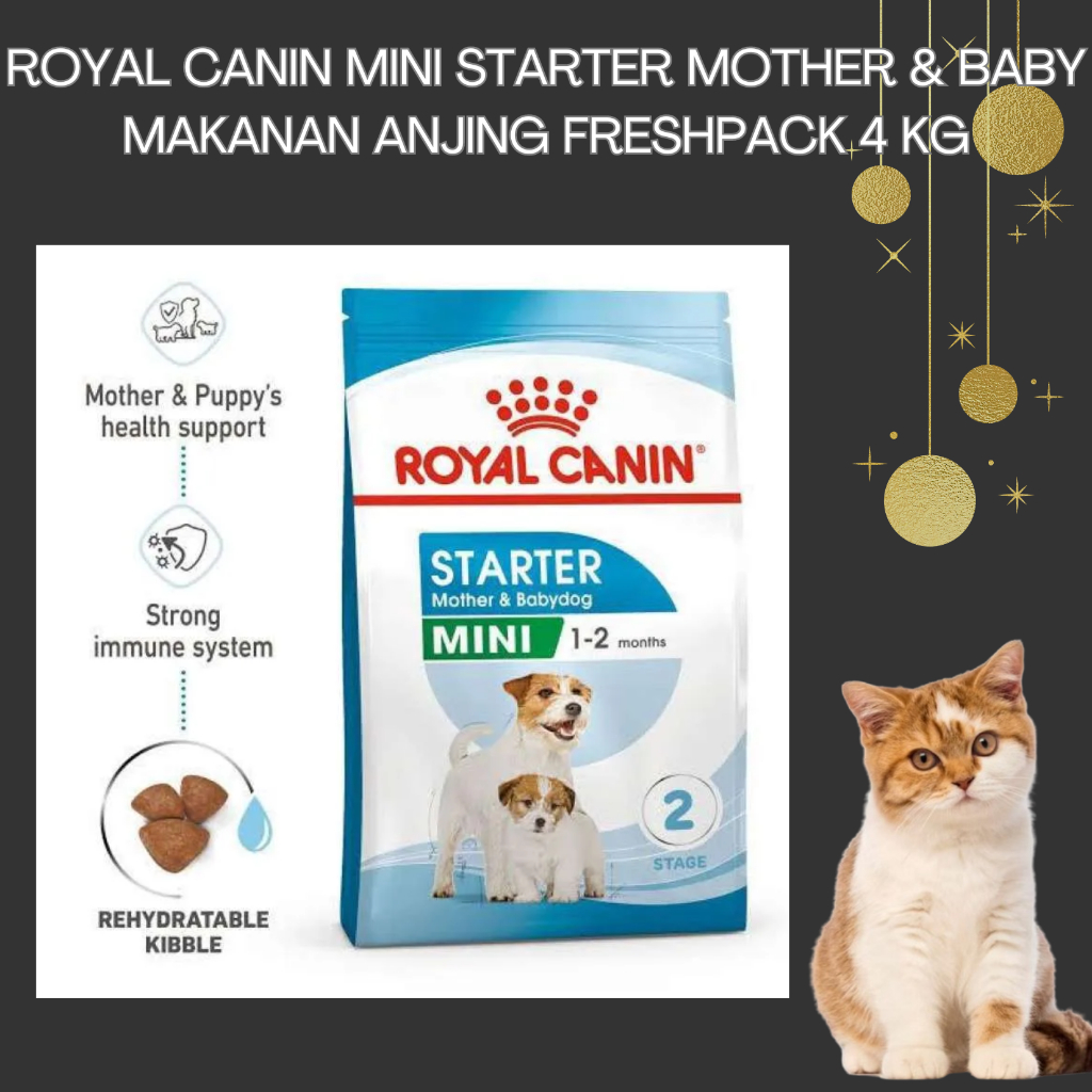 Jual ROYAL CANIN Makanan Anjing Mini Starter Mother & Babydog 4 Kg RC ...