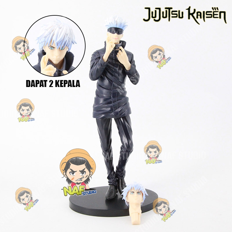 Jual Figure Gojo Satoru Stands with 2 Heads NAF Studio | Shopee Indonesia