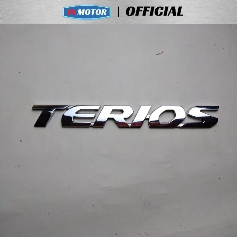Jual Emblem logo bagasi belakang TERIOS 2018 original Terios | Shopee ...