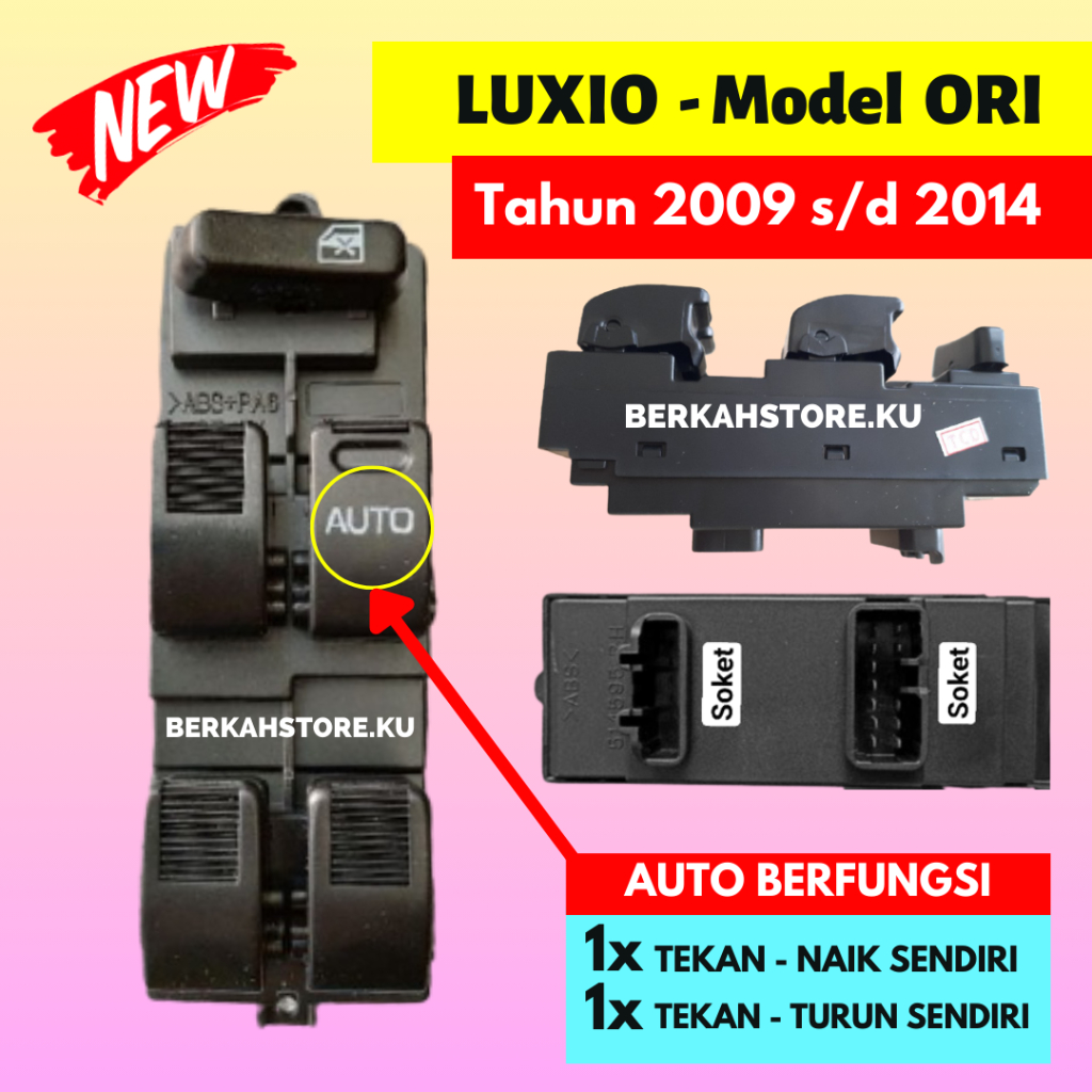 Jual Saklar Switch Power Window Avanza Luxio Xenia Lama Old Model Ori ...