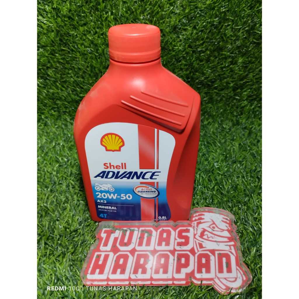 Jual Oli Shell Advance 4T AX3 Oli Motor SAE 20W-50 Mineral | Shopee ...