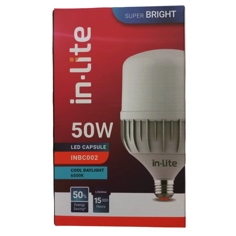 Jual Lampu LED Capsule in-Lite inlite 50W Putih | Shopee Indonesia