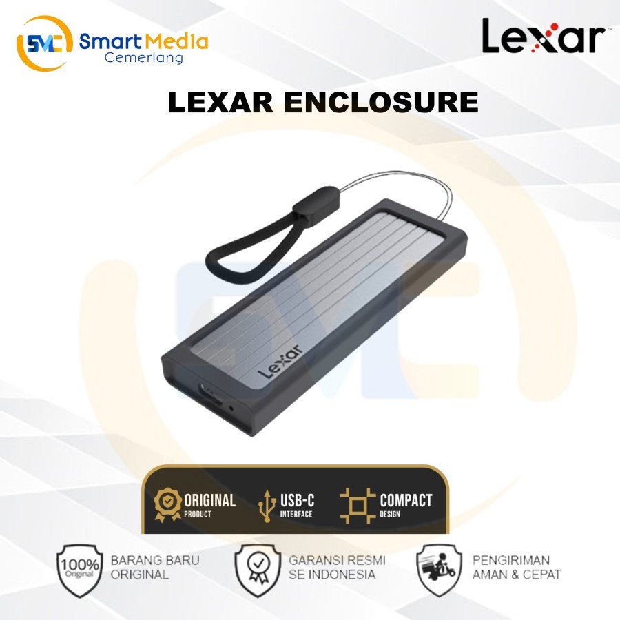 Jual Lexar E6 SSD Enclosure M.2 NVMe PCIe External Case USB-C | Shopee ...