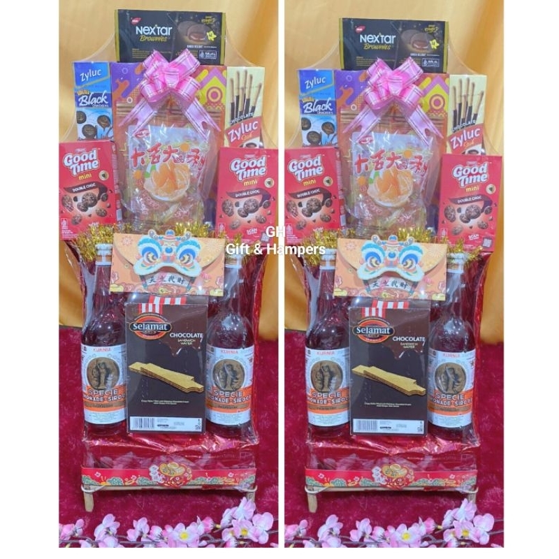 Jual Parcel Imlek Snacks CNY Minuman Sirup Kurnia Produksi Terbaru utk ...
