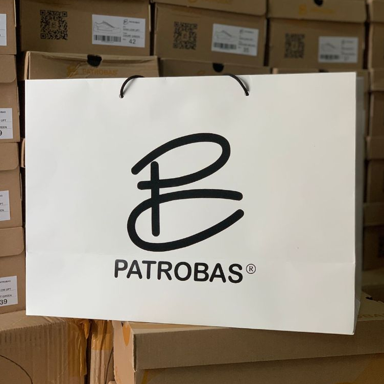 Jual Paperbag Sepatu Patrobas ORIGINAL Size Large untuk Kotak Box Paper ...