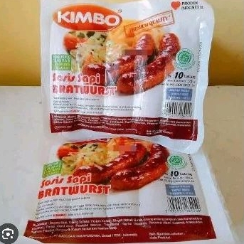 Jual Kimbo Sosis Bratwurst | sosis bakar jumbo | frozen food | Shopee ...