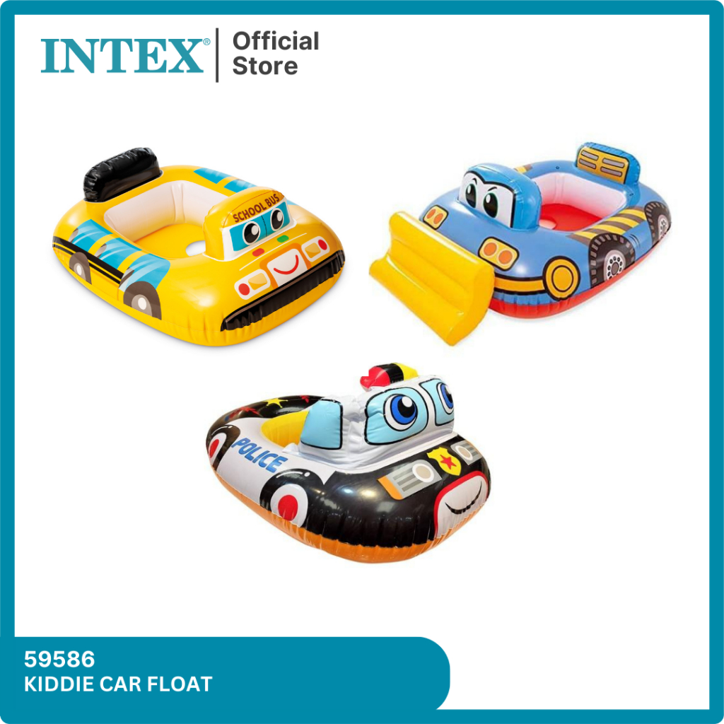 Jual INTEX Balon Renang Kiddie Car Float 59586 | Shopee Indonesia