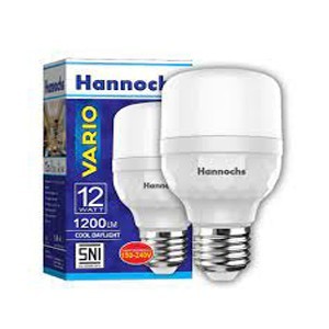 Jual HANNOCHS LAMPU LED BULB VARIO 12W 18W 22W 30W 40W 50W SNI BERGARANSI | Shopee Indonesia
