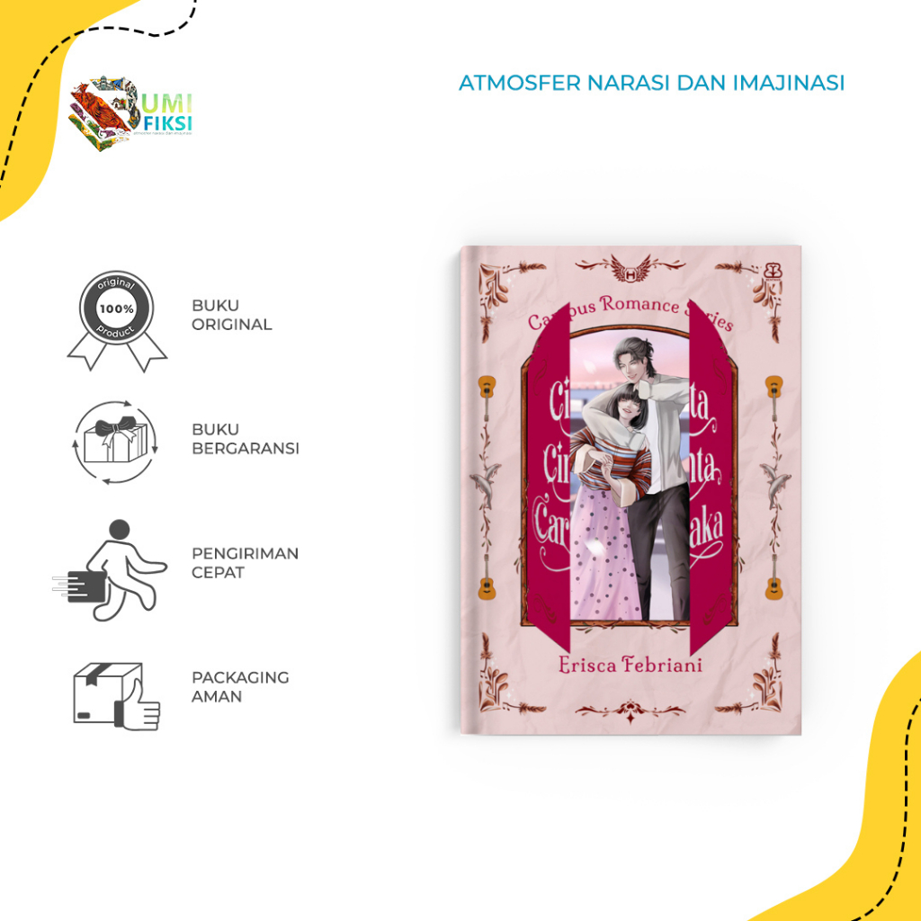 Jual Buku Novel Cita Cinta Caraka - Erisca Febriani - Bentang Pustaka - Bumifiksi | Shopee Indonesia