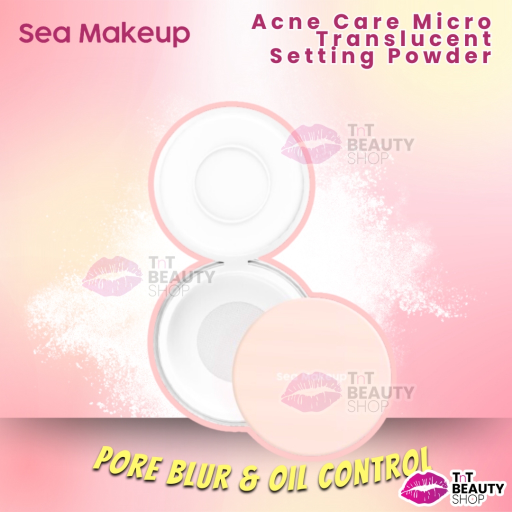 Jual Sea Makeup Acne Care Micro Translucent Setting Powder Loose Powder ...