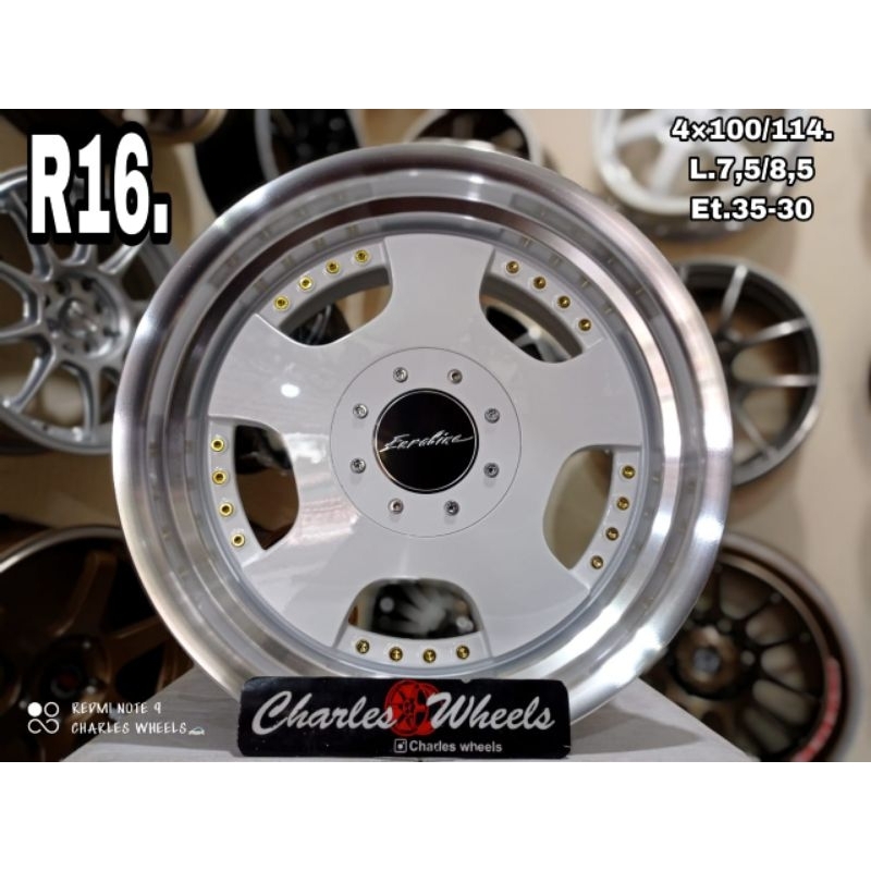 Jual Velg Euroline R16 Putih Polish Celong | Shopee Indonesia