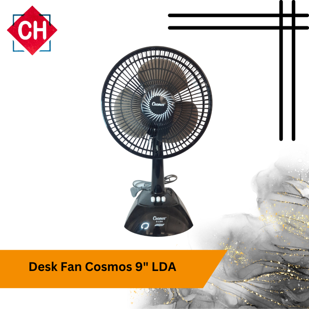 Jual Desk & Wall Fan Cosmos 9 Inch LDA/Kipas Angin Meja/Kipas Angin ...