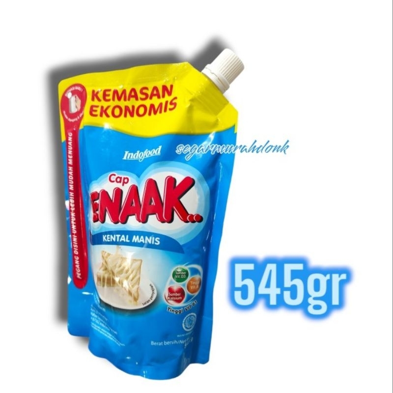 Jual SUSU KENTAL MANIS CAP ENAK 545 gram INDOFOOD Cap Enaak | Shopee ...