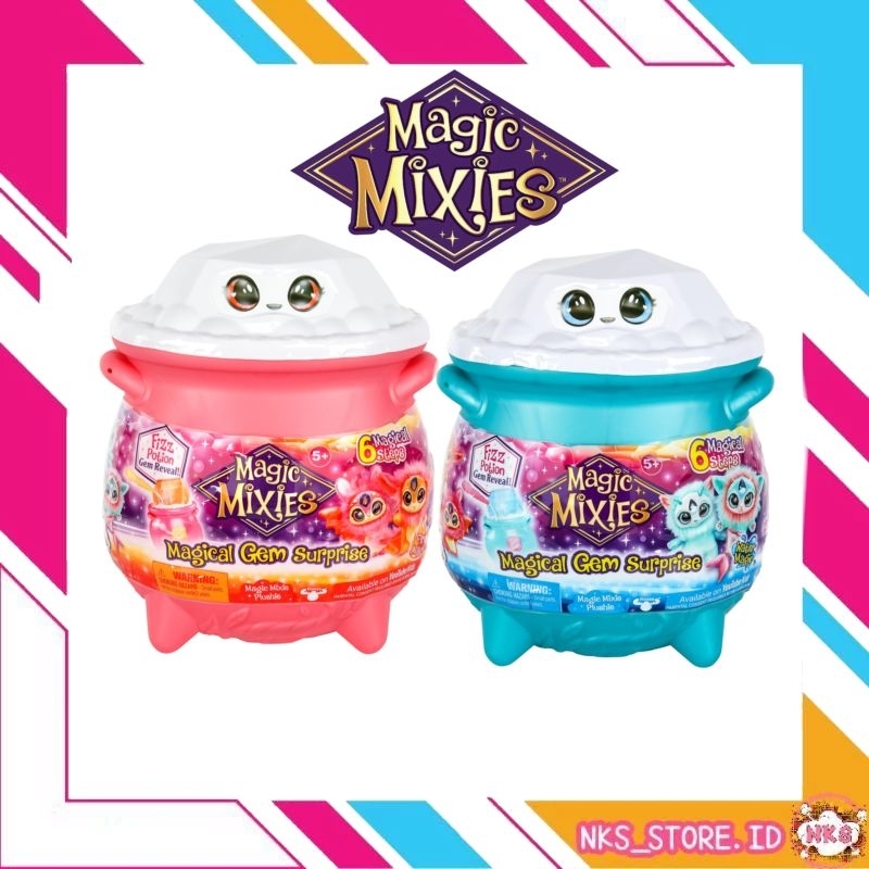Jual Magic Mixies Magical Gem Surprise Cauldron Mainan Magic Original ...