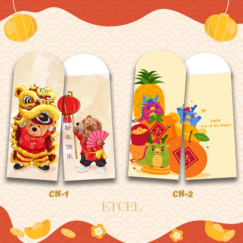 Jual Angpao Imlek 2024 | Angpao Naga | Sincia lucu | Angpao murah (isi ...