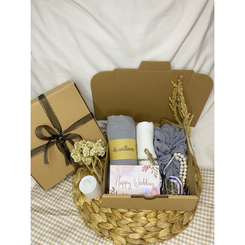Jual Box Gift Hijab Hampers Hijab Gift Box Hijab TERMURAH | Shopee ...