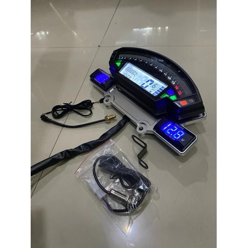 Jual SPEEDOMETER FULL DIGITAL MODEL ZX10R PNP NINJA RR NEW/OLD | Shopee ...