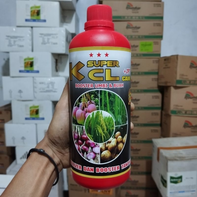 Jual Kcl Super Cair Plus Zpt Fertilizer Dan Booster Tanaman Kemasan 1 Liter | Shopee Indonesia