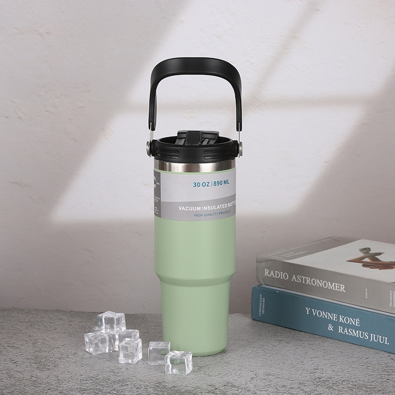 Jual 【COD】1200ml Simple Modern Tumbler Stainless / Gagang Tumbler ...