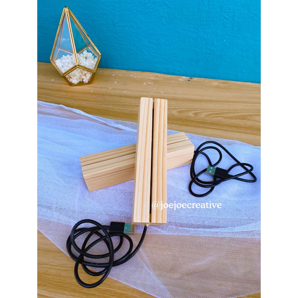 Jual Standing Kayu Akrilik | Standing Lampu Akrilik | Stand Led Akrilik ...