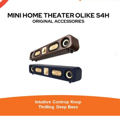 Jual SPEAKER WIRELESS MINI HOME THEATER S4H | Shopee Indonesia