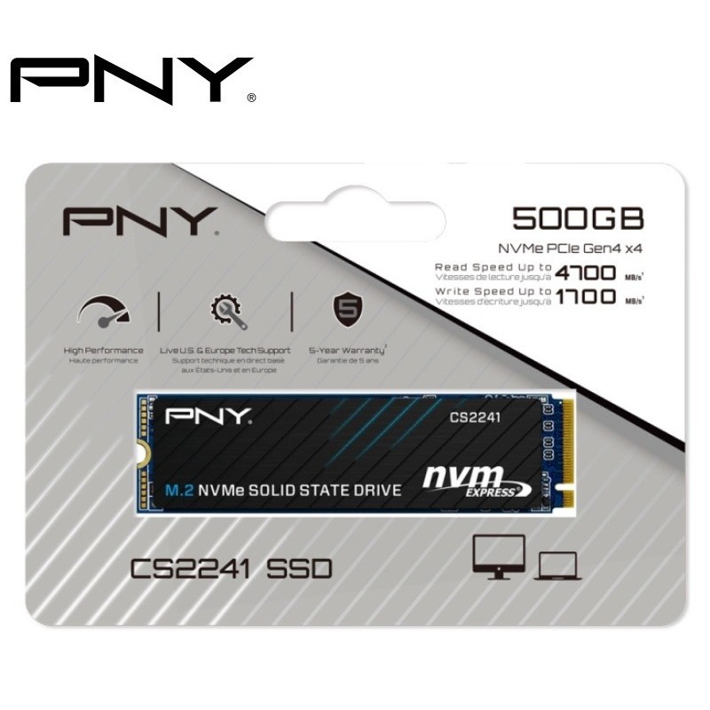 Jual PNY CS2241/CS 2241 500GB SSD M.2 NVMe PCIe Gen 4.0 x4 LAPTOP ...
