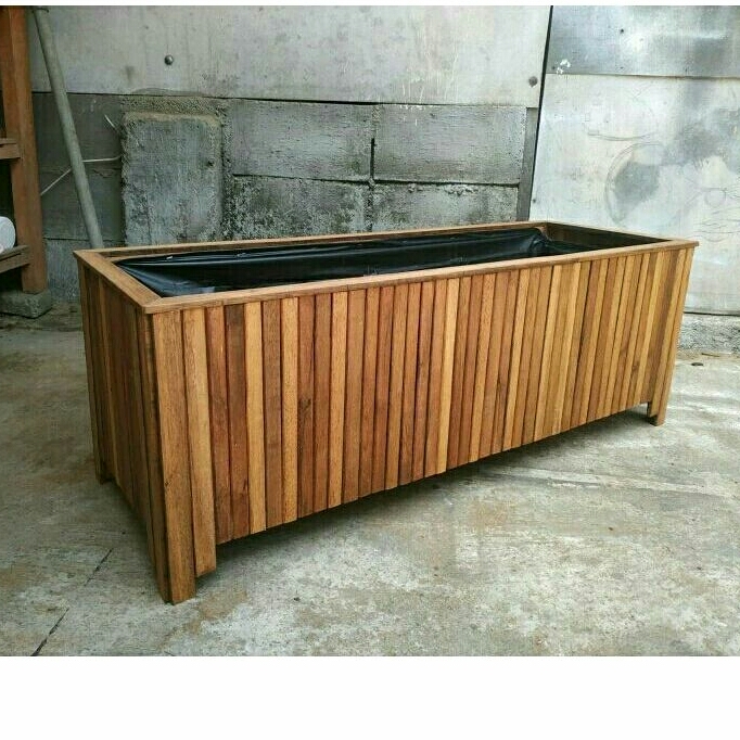 Jual Pot kayu besar kayu P 100cmxL35cmxT35cm | Shopee Indonesia