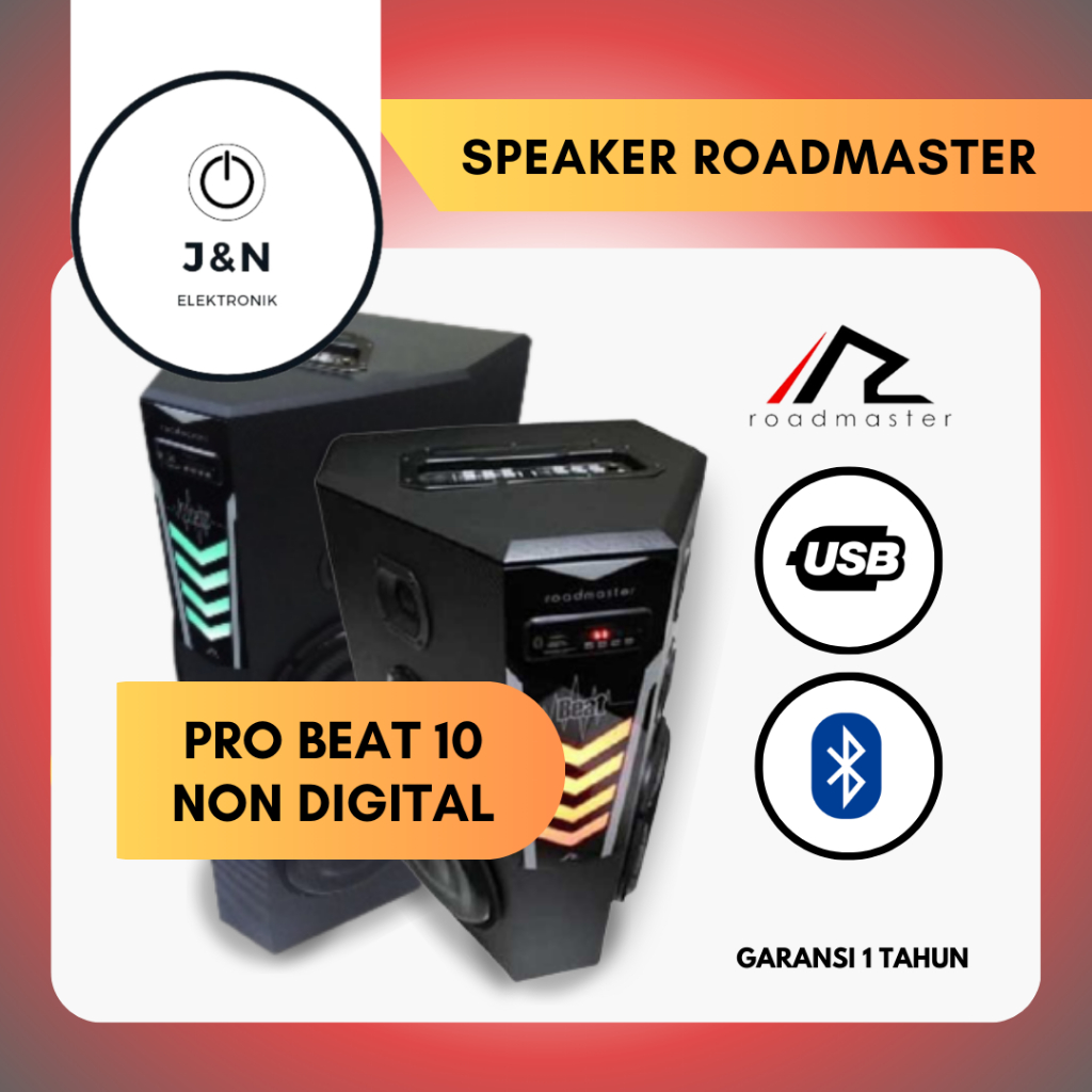 Jual SPEAKER AKTIF ROADMASTER PRO BEAT 10 MANUAL SERIES | Shopee Indonesia