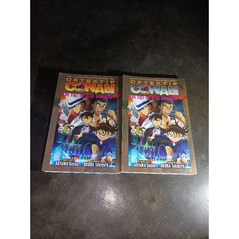 Jual komik : Detektif Conan Movie The Fist of Blue Sapphire First and Last BY Aoyama Gosho ...