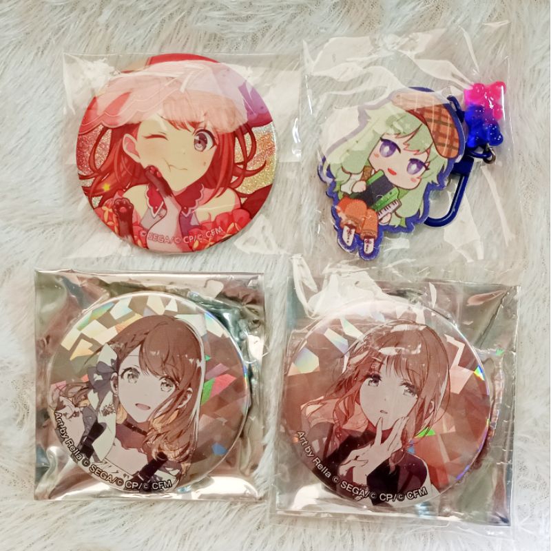 Jual Project Sekai Jewel Badge Glitter Badge Keychain Kusanagi Nene