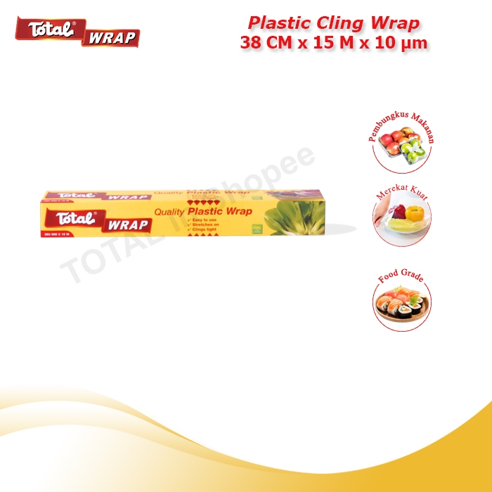 Jual Paket Bundling Plastic Wrap Total 38 cm x 15 m (PW.02) | Shopee ...