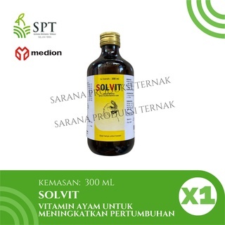 Jual SOLVIT 300 ml VITAMIN AYAM ASAM AMINO LENGKAP MEDION | Shopee Indonesia