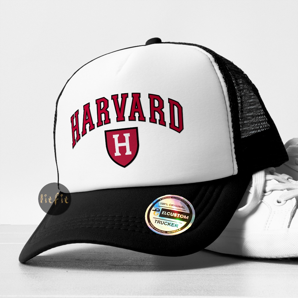 Jual Harvard University /Topi Trucker /Topi Universitas /Topi Snapback ...