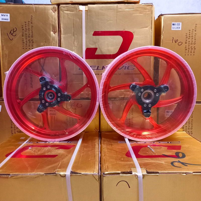 Jual Velg Delkevic Nmax Old Nmax New Aerox palang 6 350/400-13 | Shopee ...
